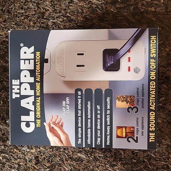 The Clapper | Other | The Clapper Sound Activated Clap On Clap Off New ...